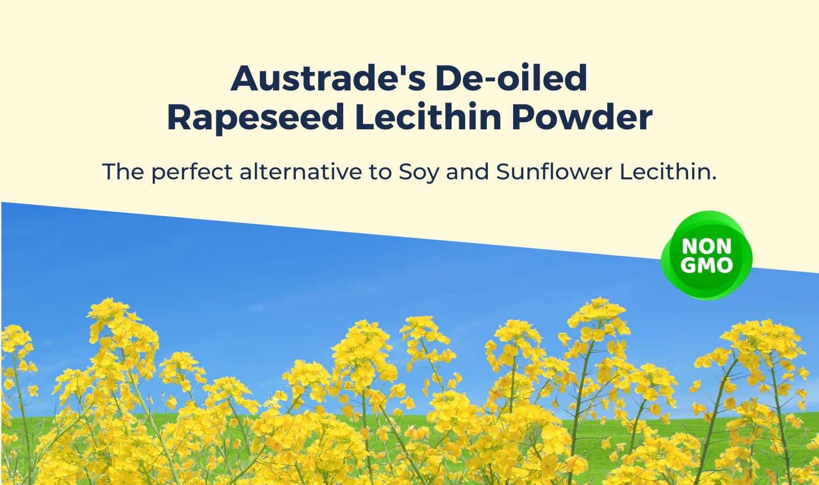 De Oiled Rapeseed Lecithin Powder - Austrade Inc.
